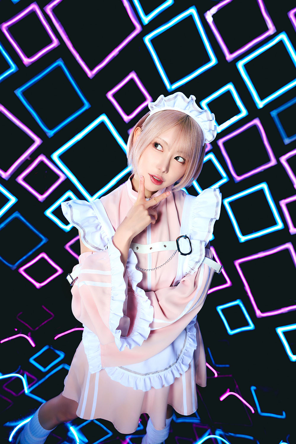 New] コスプレ メイド サイバーイリス チェーンジャージメイド